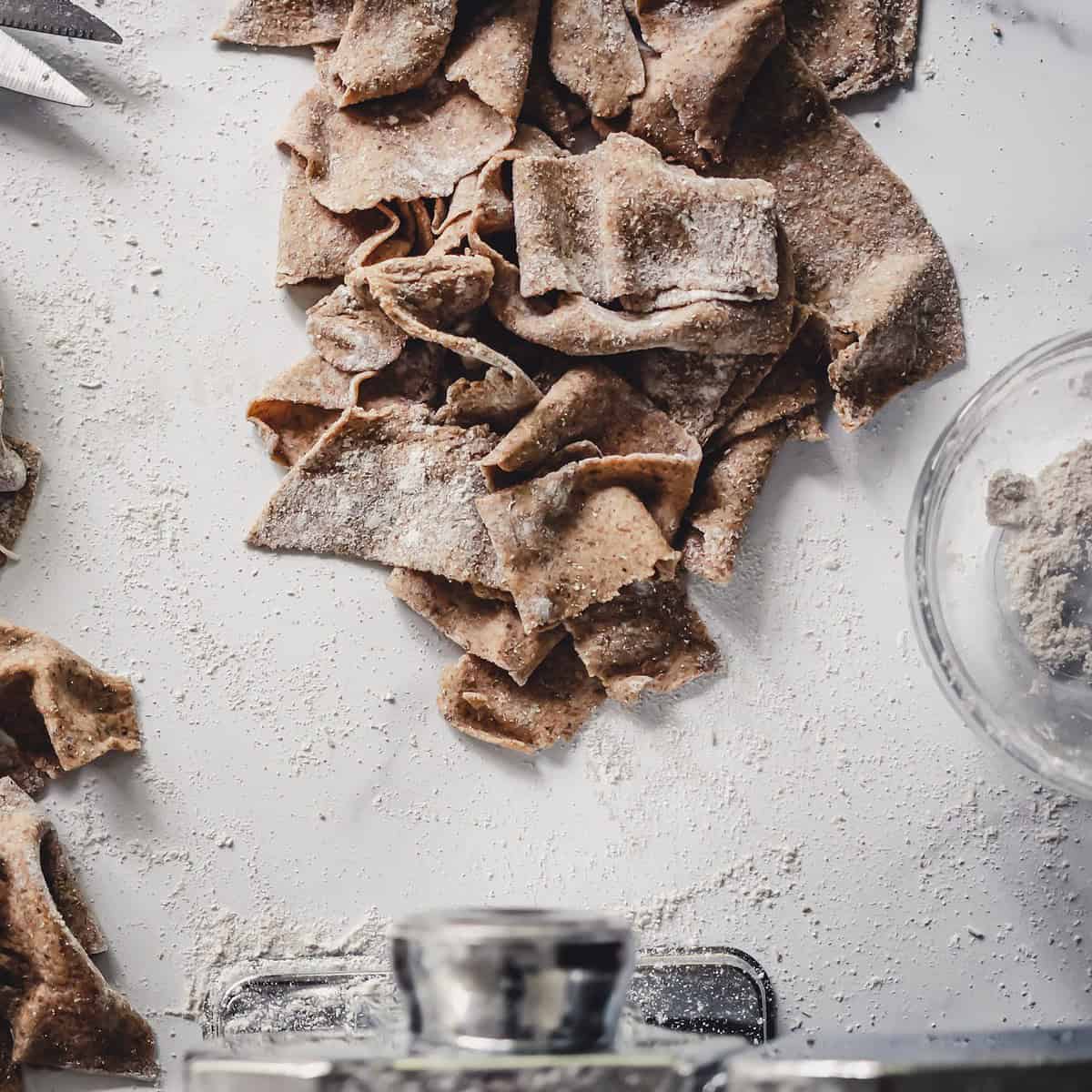 Toasted Rye Noodles • Mise en Kate